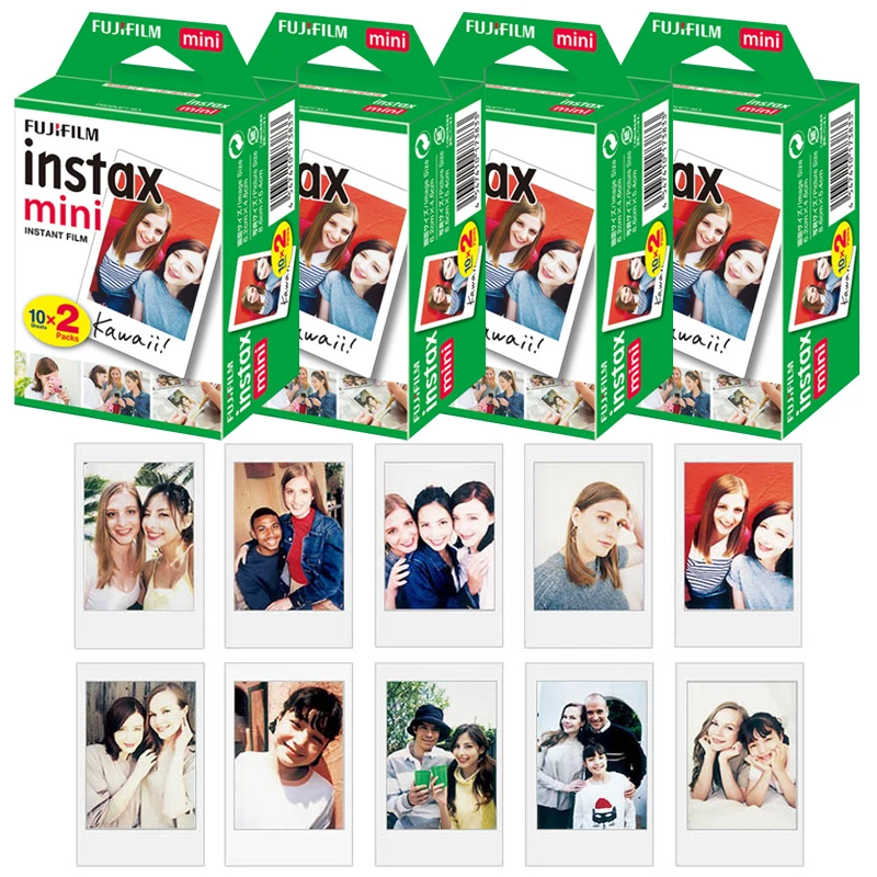 Fujifilm-Papel-fotogr-fico-Instax-Mini-Film-20-100Sheets-Para-C-meras ...