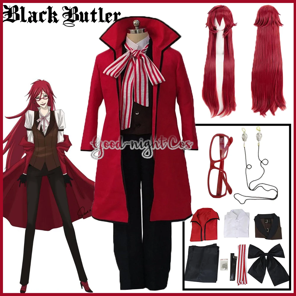 Grell Cosplay Costume