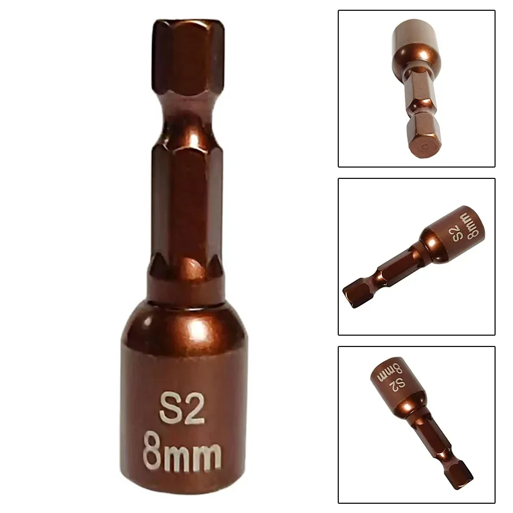 8mm-Magnetic-Nut-Screwdriver-Socket-Bit-Hex-Shank-Driver-Adapter-Socket ...