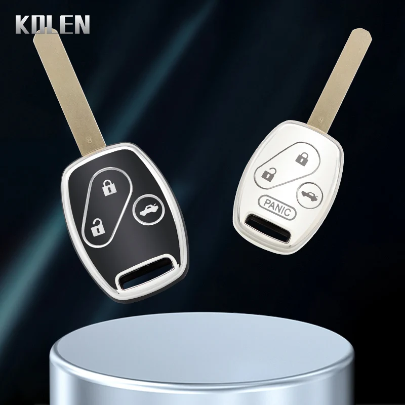 2 3 4 Buttons TPU Car Key Case Cover For Honda Accord Civic CRV CR-V ...