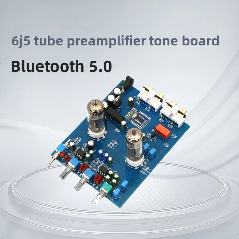 High-Fidelity HIFI Tube Preamplifier 6J5 Tube Preamplifier Tone Control ...