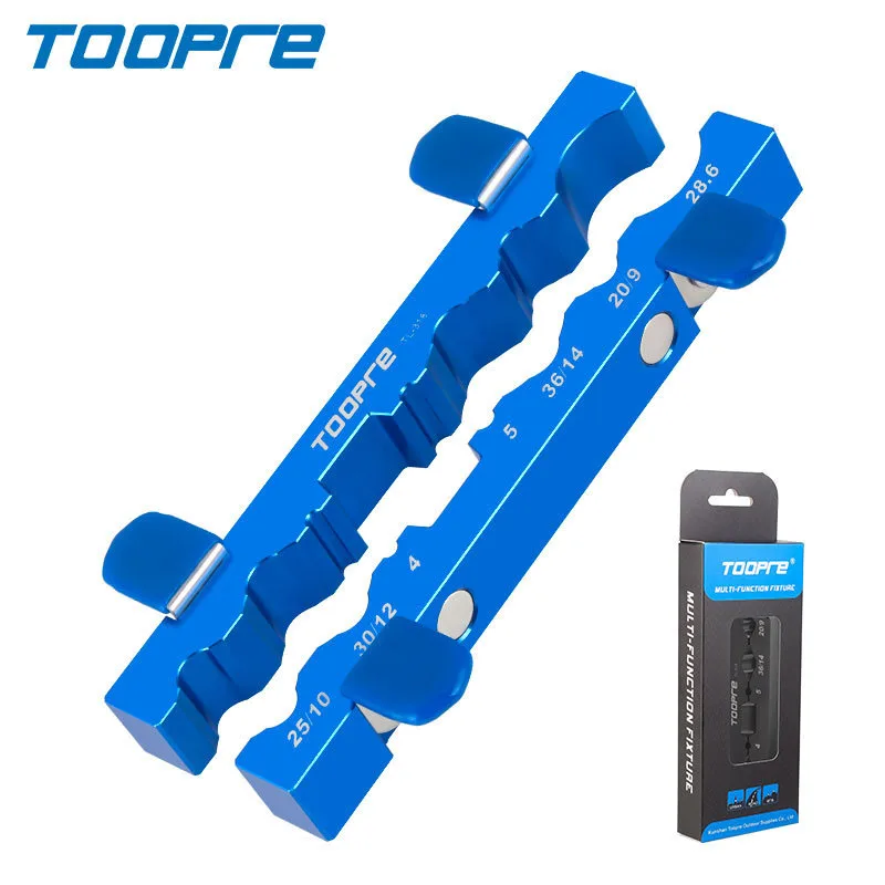 TOOPRE Aluminum alloy Vise Repair Fixture Hub Pedal Shaft Front Fork ...