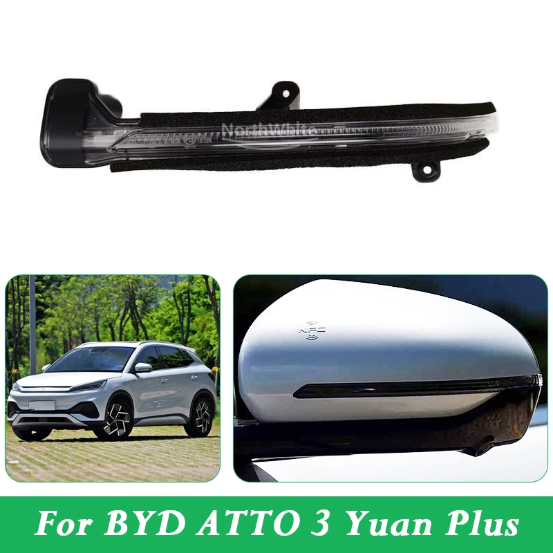 Original Rearview Mirror Side Mirror For BYD ATTO 3 Yuan Plus Auto ...
