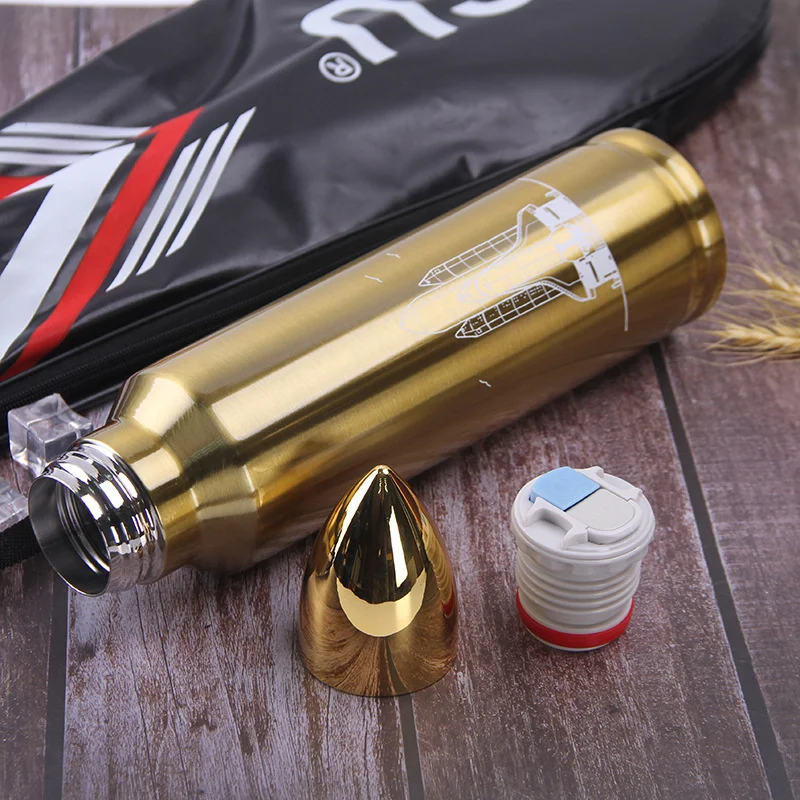 Bouteille isotherme,Thermos en forme de balle,bouteille d'eau à vide,tasse en acier pour garder ...