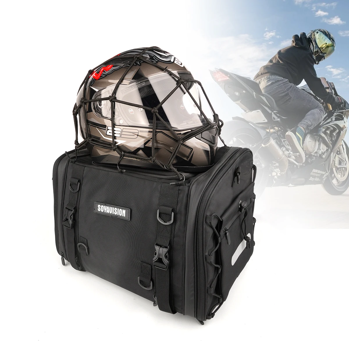 Waterproof-Motorcycle-Rear-Tail-Bag-Travel-Dry-Bag-Moto-Motorbike ...