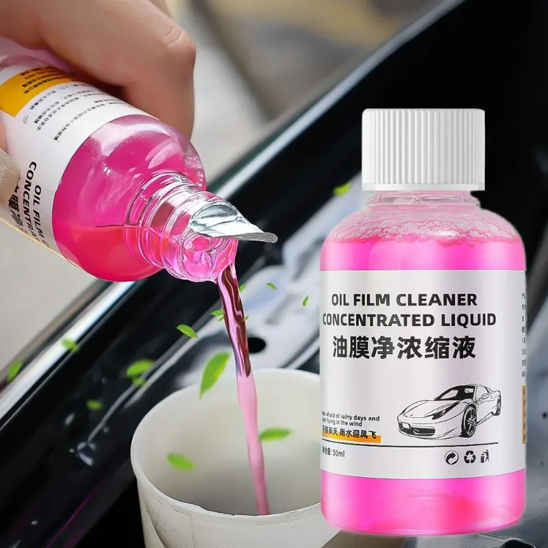 Car Glass Oil Film Remover Automotive Windshield Concentrated Cleaner ...