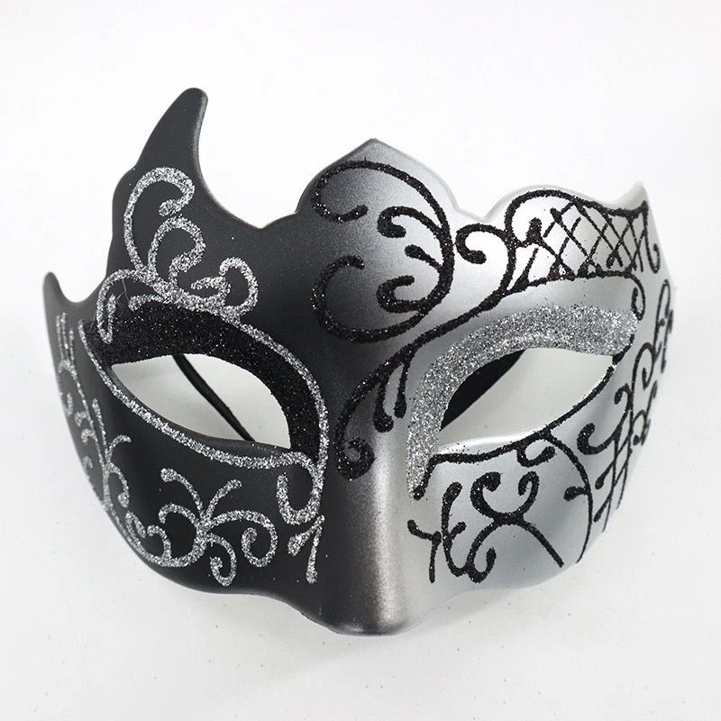 Masquerade Masks Black And White Men