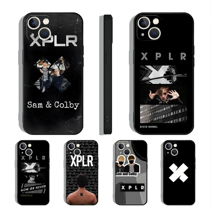 Sam And Colby Phone Case For Iphone 14 13 Pro Max 12 11 Xr X Xs Mini 6 ...