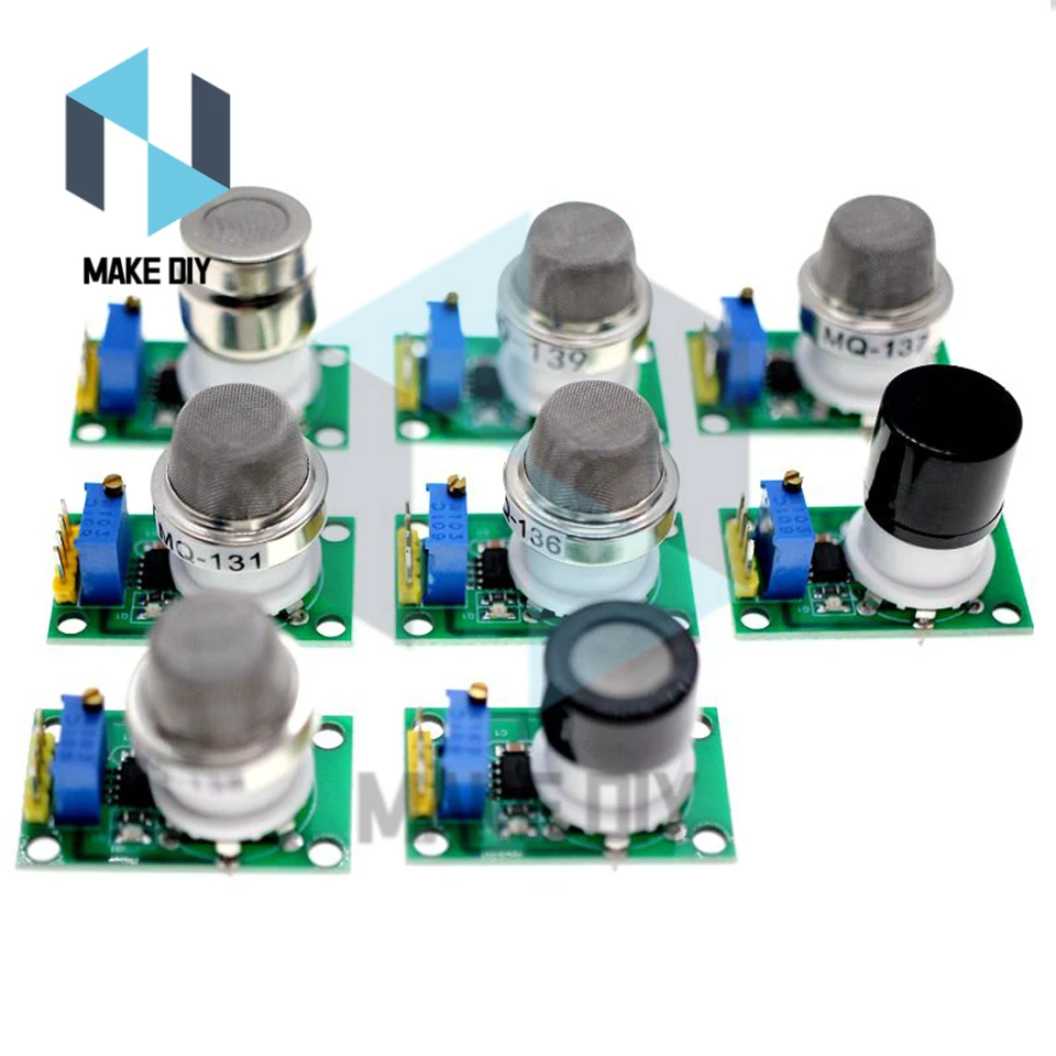 Sensor do gás inflamável, dióxido de carbono do formaldeído do ozônio ...