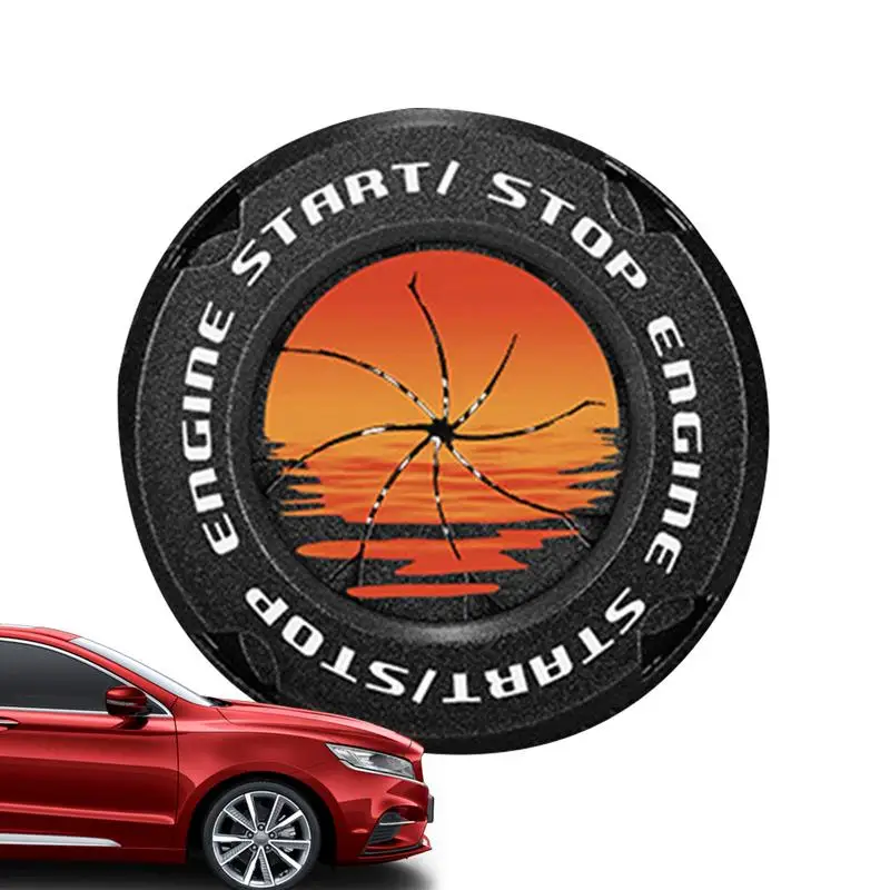 Push-Start-Button-Cover-Zinc-Alloy-Engine-Start-Button-Cover-Car ...