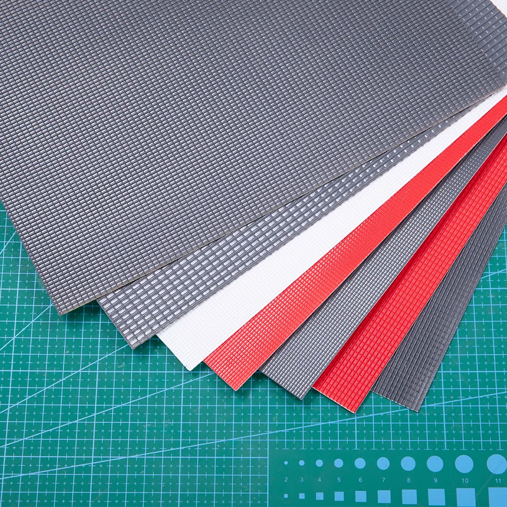 HO-N-Scale-DIY-Dollhouse-Model-Building-Layout-Miniature-Roof-Tiles-PVC ...