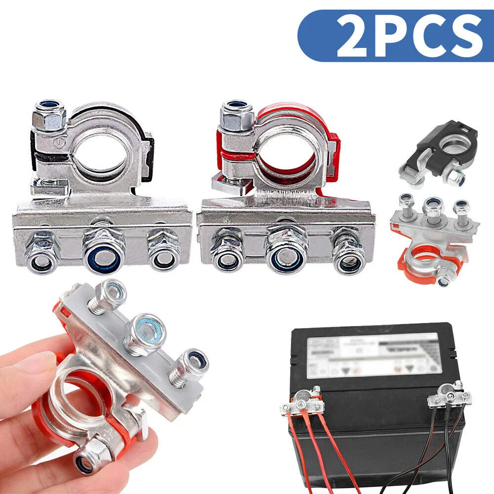 1Pair-12V-24V-Automotive-Car-Top-Post-Battery-Terminals-Wire-Cable ...