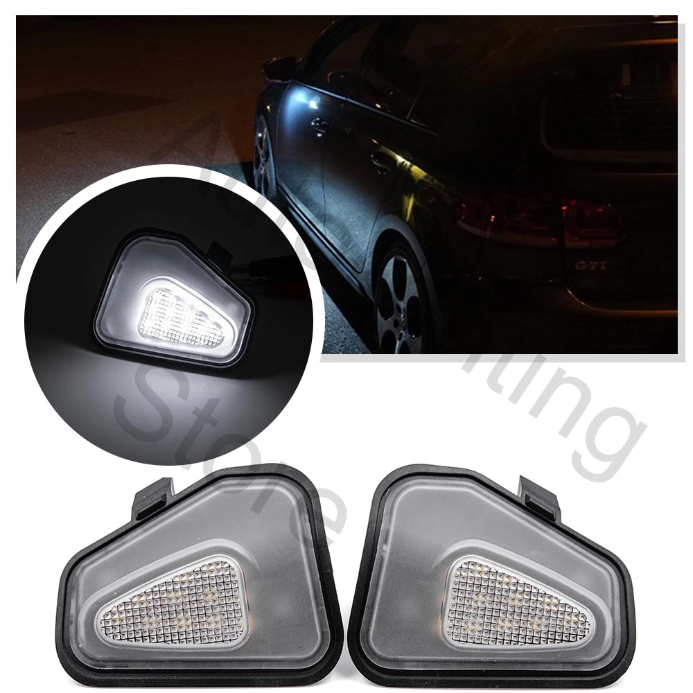LED Pathway Lights Puddle Light Under Rear view Side Mirror light For ...