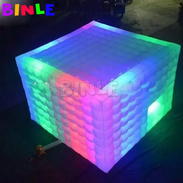 Customized Giant Outdoor Inflatable Tent With LED Inflatable Marquee ...