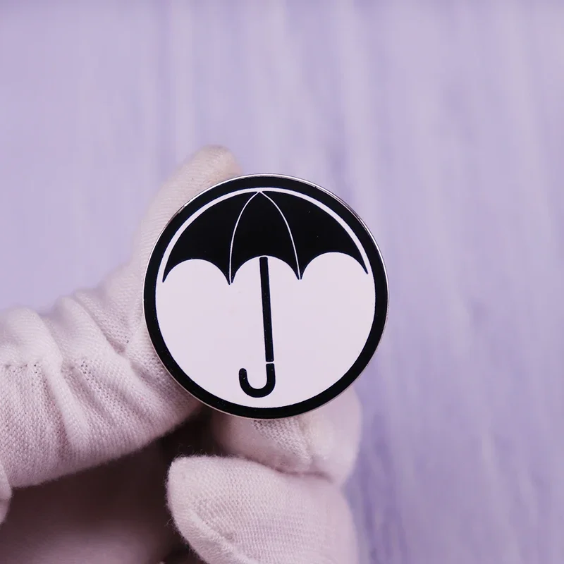 The Umbrella Academy Icon Logo Pin Brooch TV Comic Fan Art Badge ...