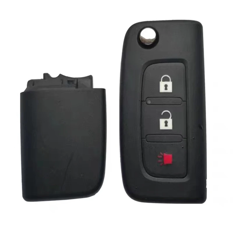 3 Buttons Car Key Shell Without Remote Control Key Case Cover For Foton ...