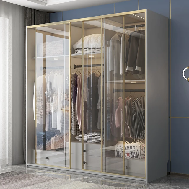 Modern Glass Closet Doors