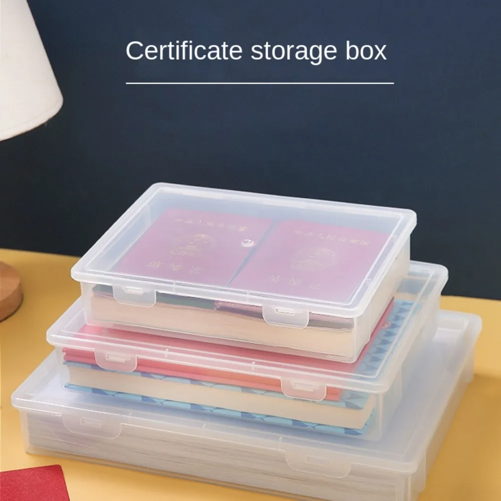 Document Organizer Household Certificate File A4 Organizing Box ...