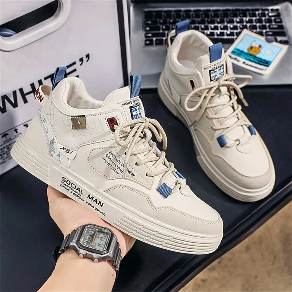 39-40 Laced Black Shoes Mens Sneakers Casual Men's Shoes 47 48 Size ...