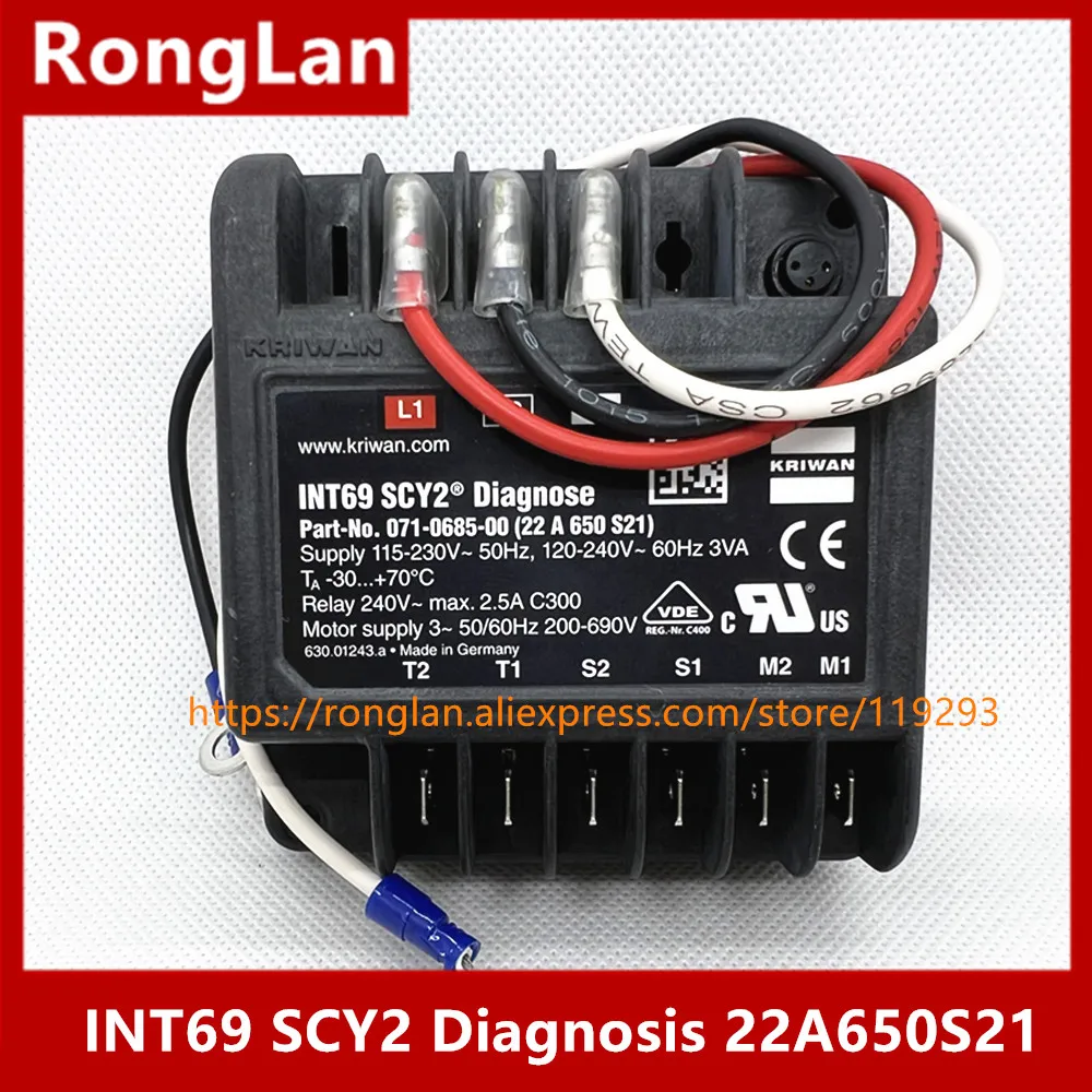 German KRIWAN Controller Protection module INT69 SCY2 Diagnosis ...