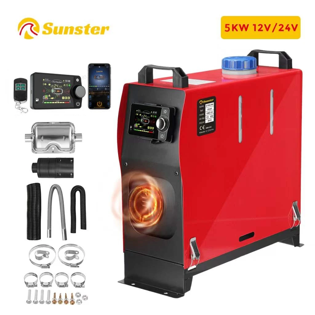 Sunster-5KW-Diesel-Air-Heater-All-in-One-12V-24V-Universal-Car-Parking ...