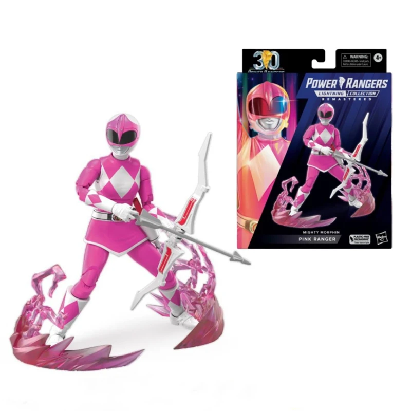 Figuras de acción de Power Rangers Lightning, juguete de 30 aniversario ...