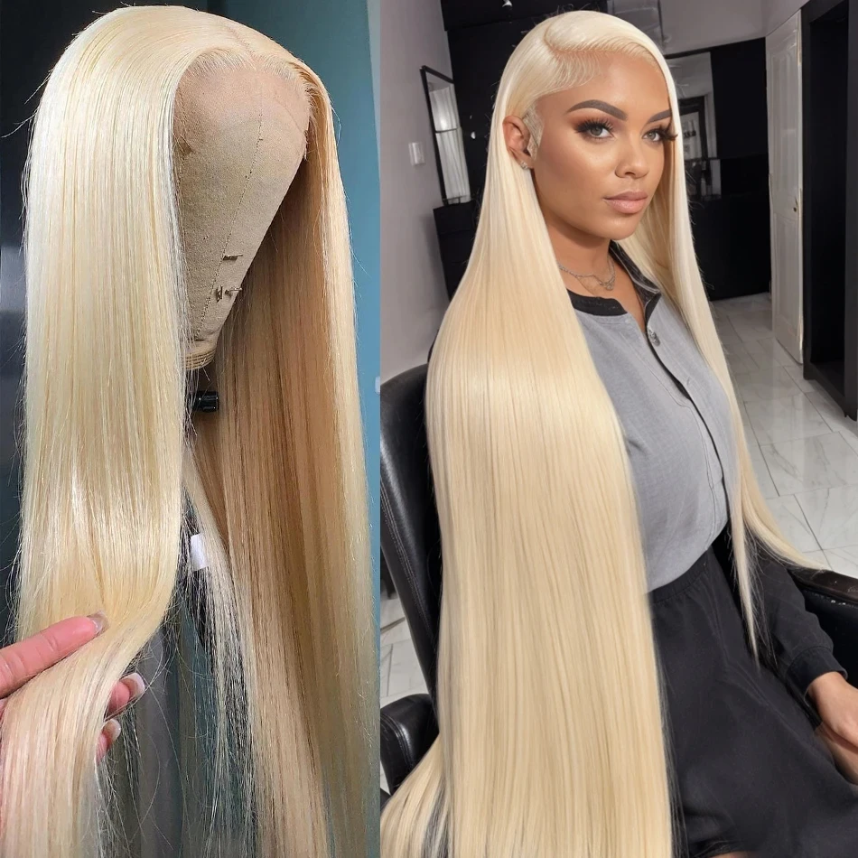 13x4-13x6-HD-Transparent-613-Blonde-Lace-Frontal-Human-Hair-Wigs-613 ...