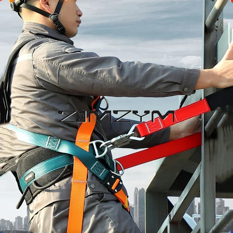 Single-Waist-Outdoor-Pole-Climbing-Safety-Belt-High-Altitude-Operation ...
