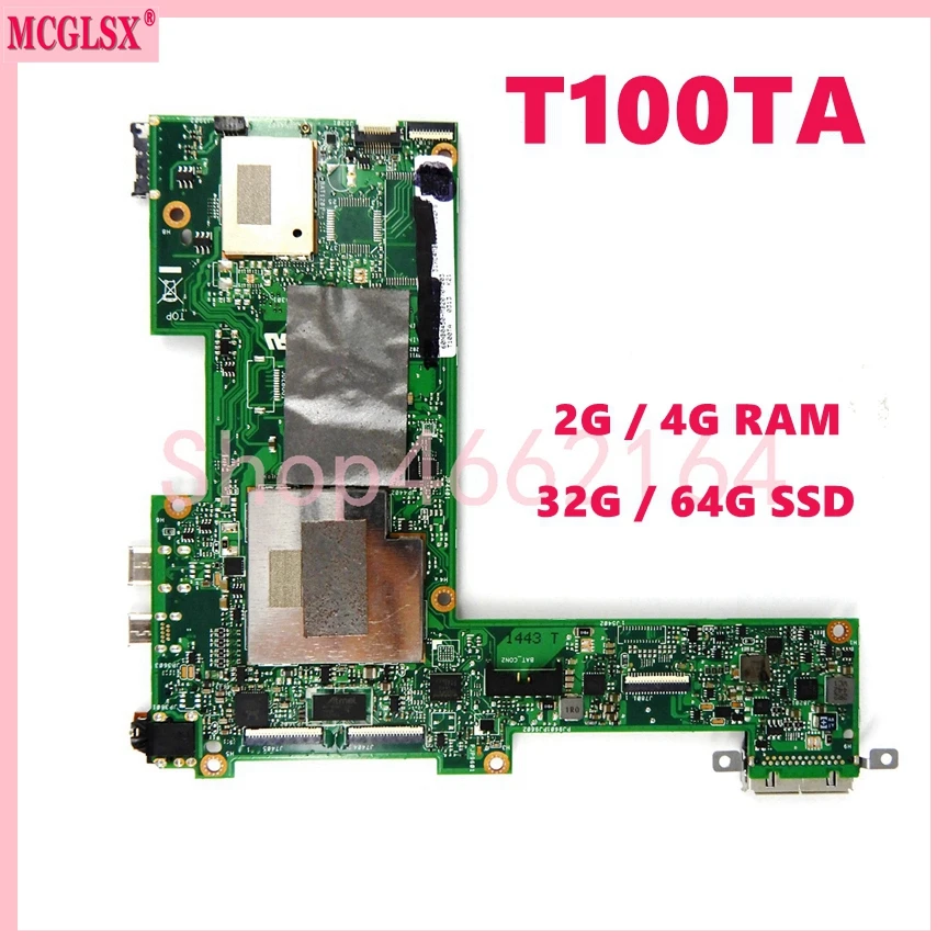 T100TA-2G-4G-RAM-32G-64G-SSD-Motherboard-For-Asus-Transformer-T100TA ...