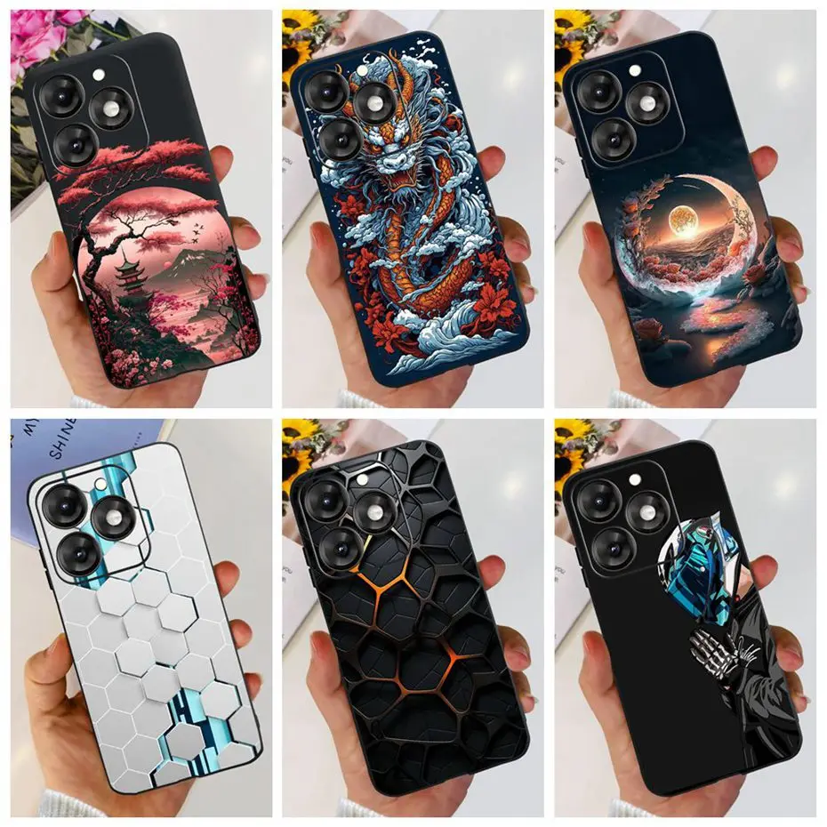 Fashion-Patteren-Case-For-ITEL-A70-Soft-Silicone-TPU-Back-Cover-For ...