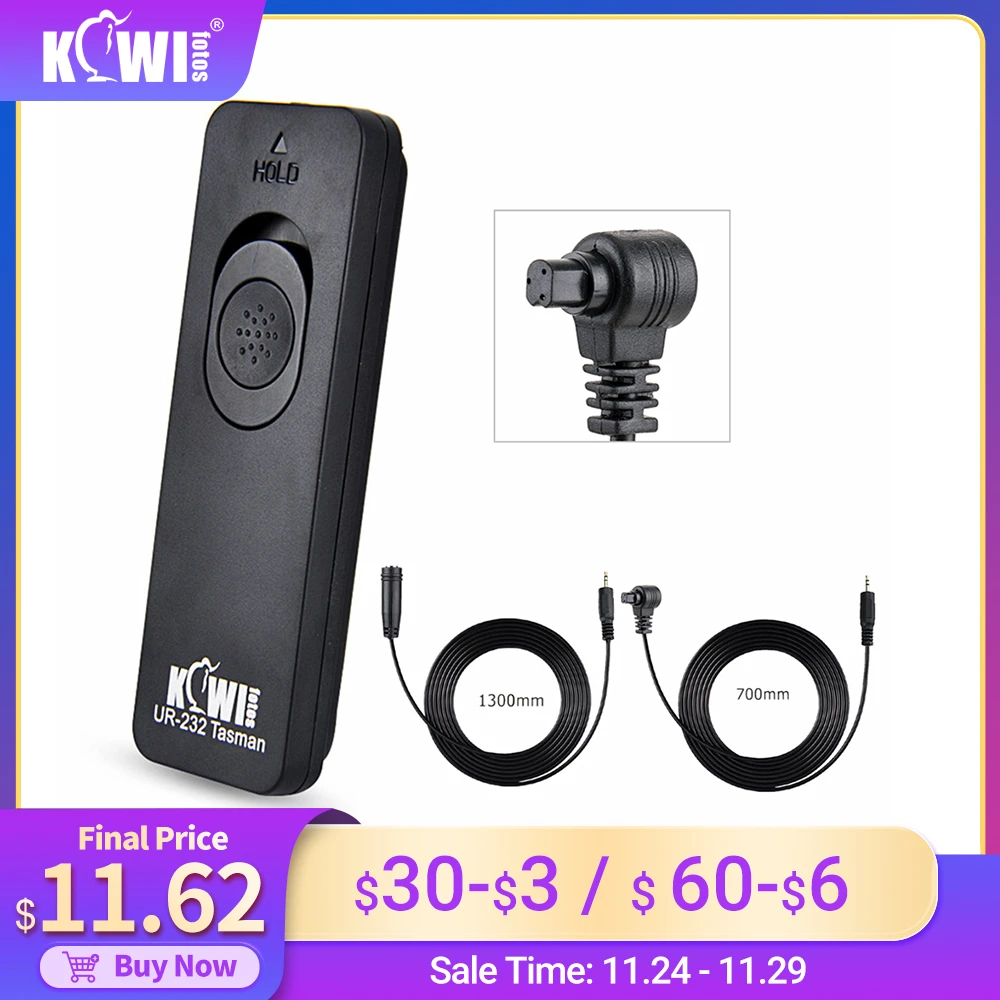 Remote Control Shutter Release Cable Replaces RS-80N3 TC-80N3 for Canon ...