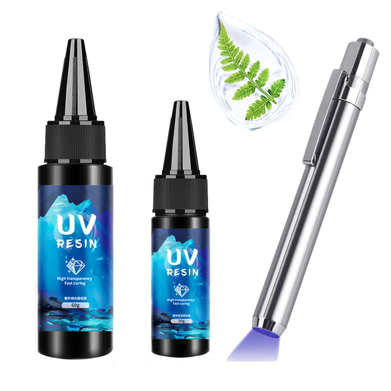 30g-60g-Thin-UV-Resin-Glue-Highly-Transparent-Quick-Drying-Low-Odor ...