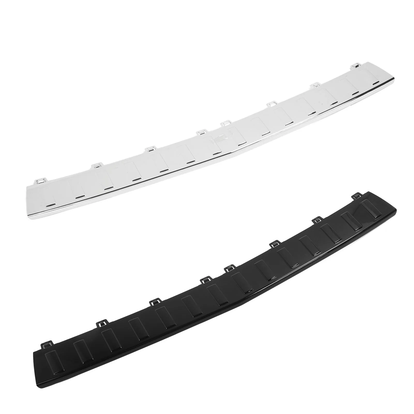 Rear Bumper Trunk Step Pad Trim Foot Plate Sill Guard ABS Replacement ...