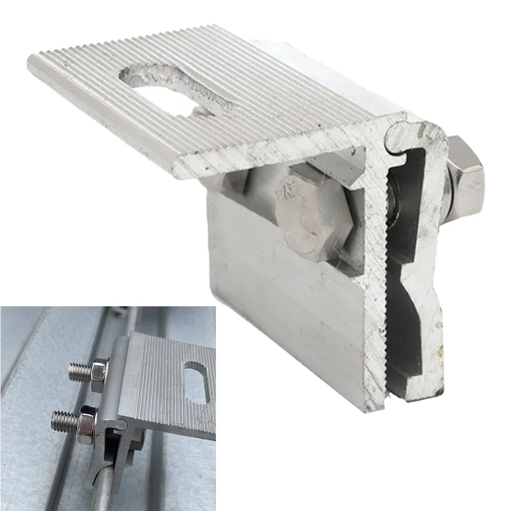 PV-Solar-Module-Clamps-Solar-Panel-Bracket-Seam-Fixing-Mounting ...