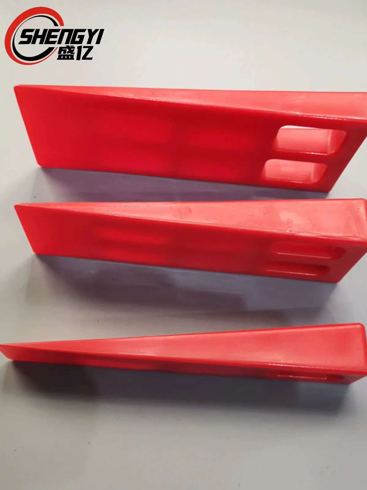 5-Pieces-Printing-red-Plastic-Wedges-Paper-Wedges-Red-Paper-Stopper-For ...