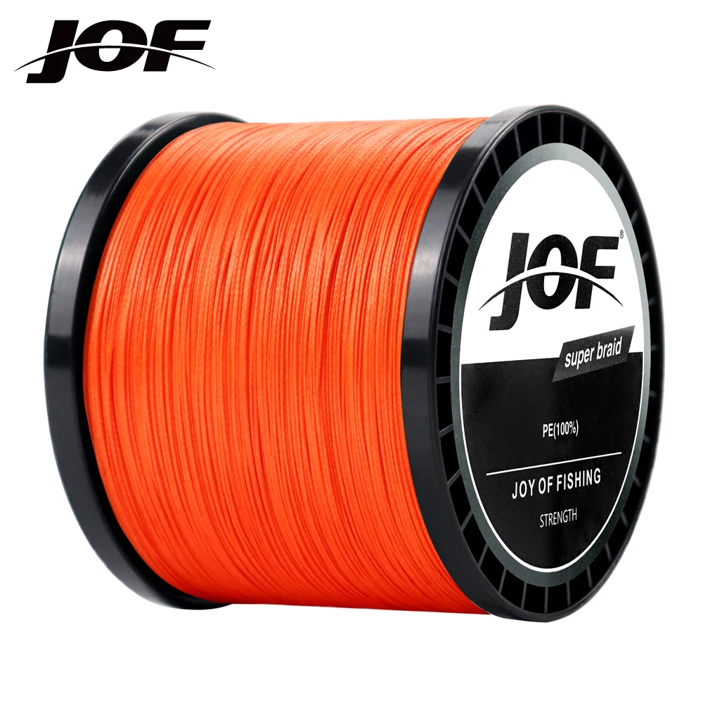 JOF-8-Braided-Fishing-Line-1000M-Multifilament-PE-4-Strands-Fishing ...