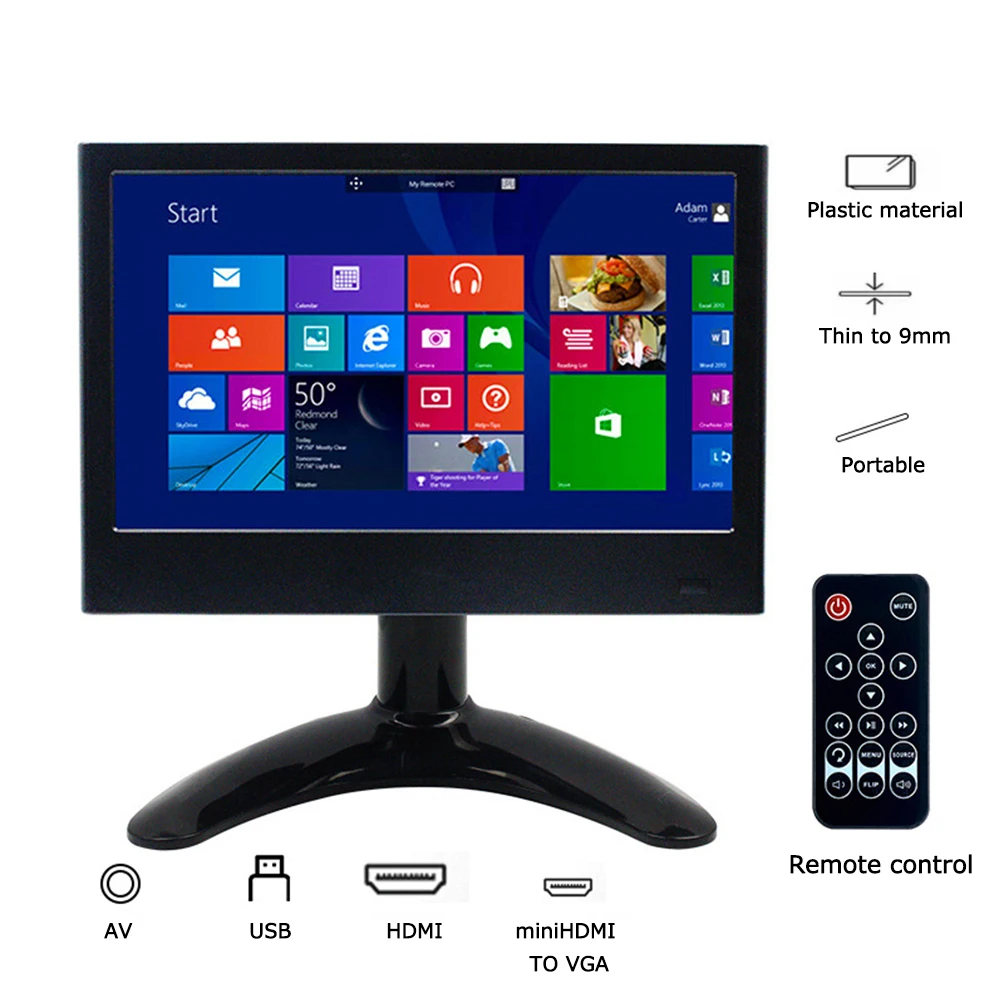 7-Polegada-Tela-LCD-IPS-USB-HDMI-Car-Display-Multi-Funcional-Monitor ...