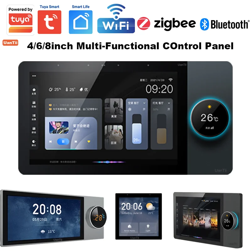 Tuya-8-inch-Multi-functional-Control-panel-Smart-Home-Central-Panel ...