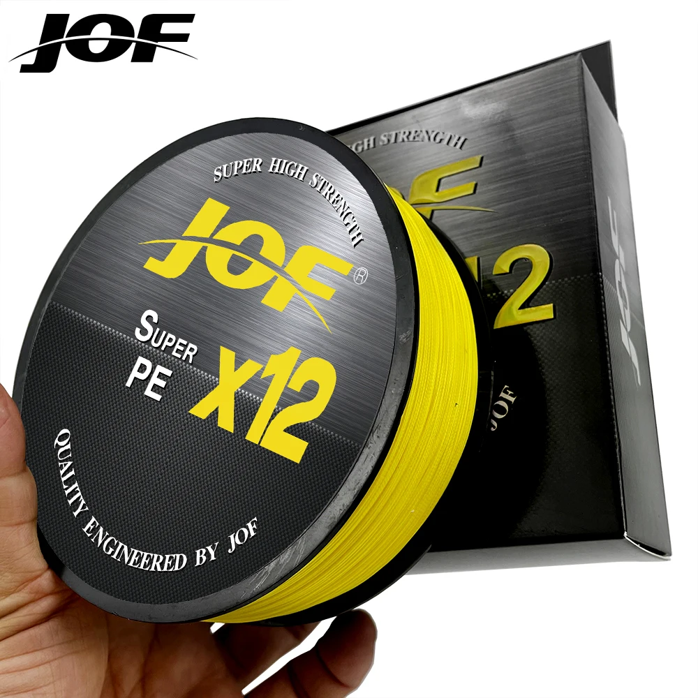 JOF 12/9 Strands Braided Fishing Line 300M Carp Multifilament Fishing ...