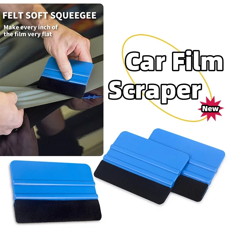 5-10Pcs-Felt-Edge-Squeegee-Car-Film-Wrap-Scraper-4-Inch-Vinyl-Wrap ...