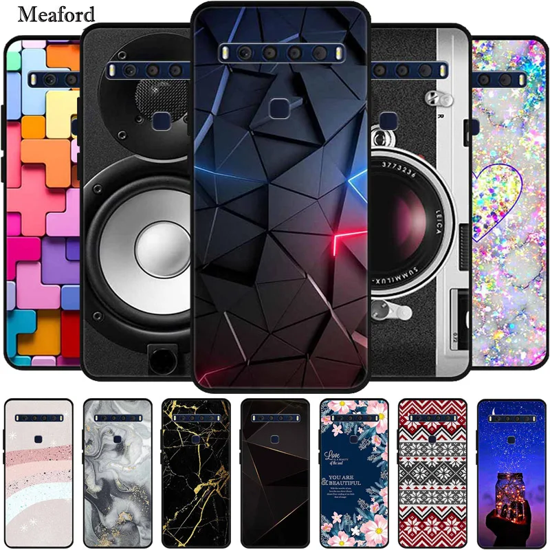 For-TCL-10L-Case-T770H-T770B-Animals-Soft-Silicone-TPU-Phone-Back-Cover ...