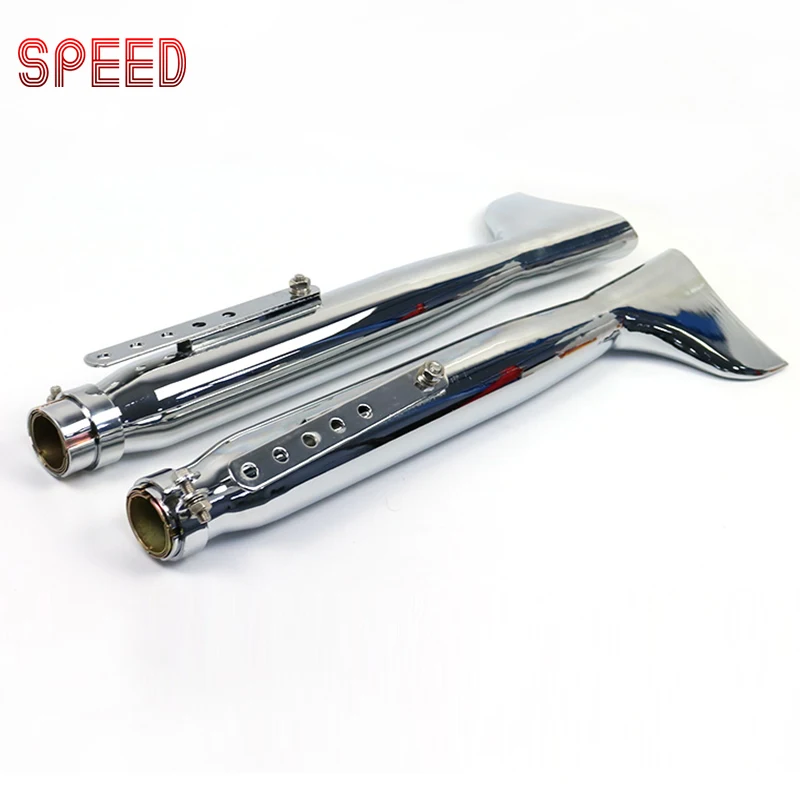 Bobbers-Racing-Bike-Stores-Pipe-for-Right-Side-Motorcycle-Universal ...