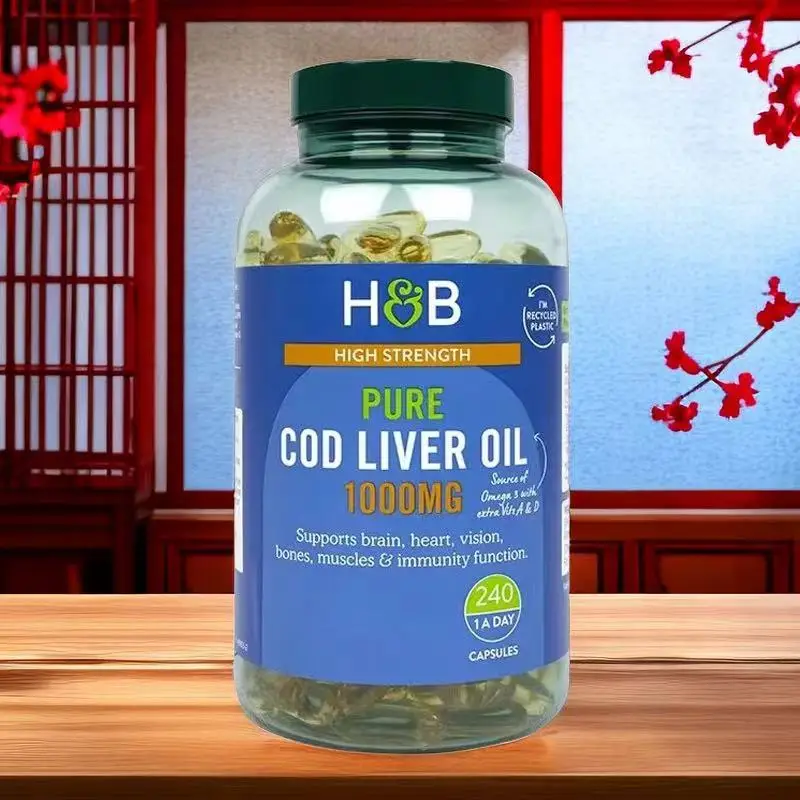 Pure-Cod-Liver-Oil-1000mg-Dietary-Supplement-for-the-Maintenance-of-the ...