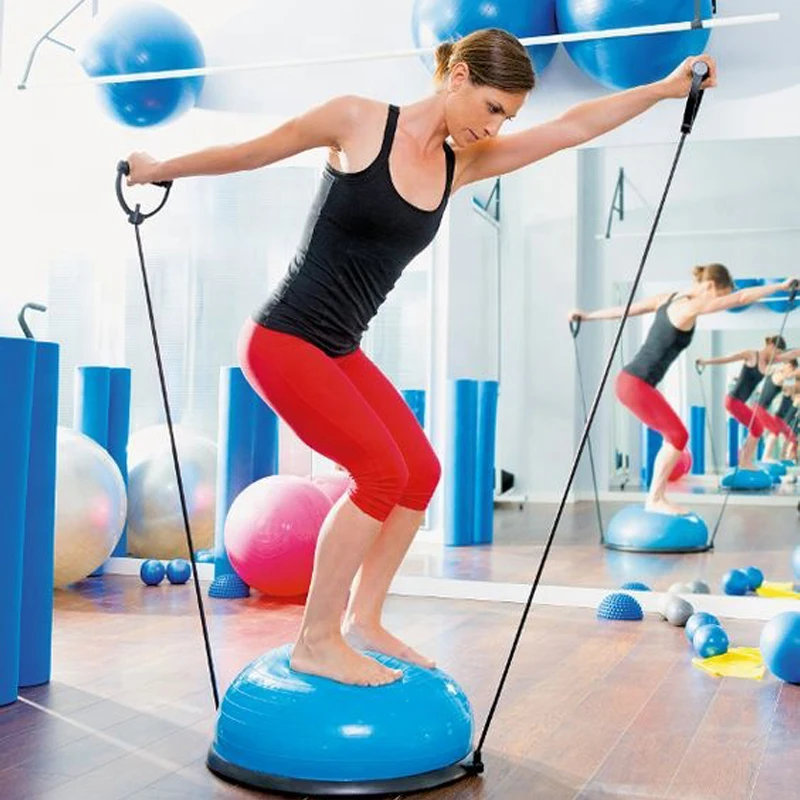 Yoga-Ball-Meio-C-rculo-Multi-Funcional-46-cm-58cm-Figura-Wave-Speed ...