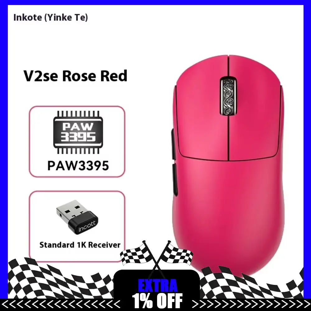 Incott G23 V2 Se/Pro Mouse Three Mode 8K Hot Swap Wireless Gaming Mouse ...