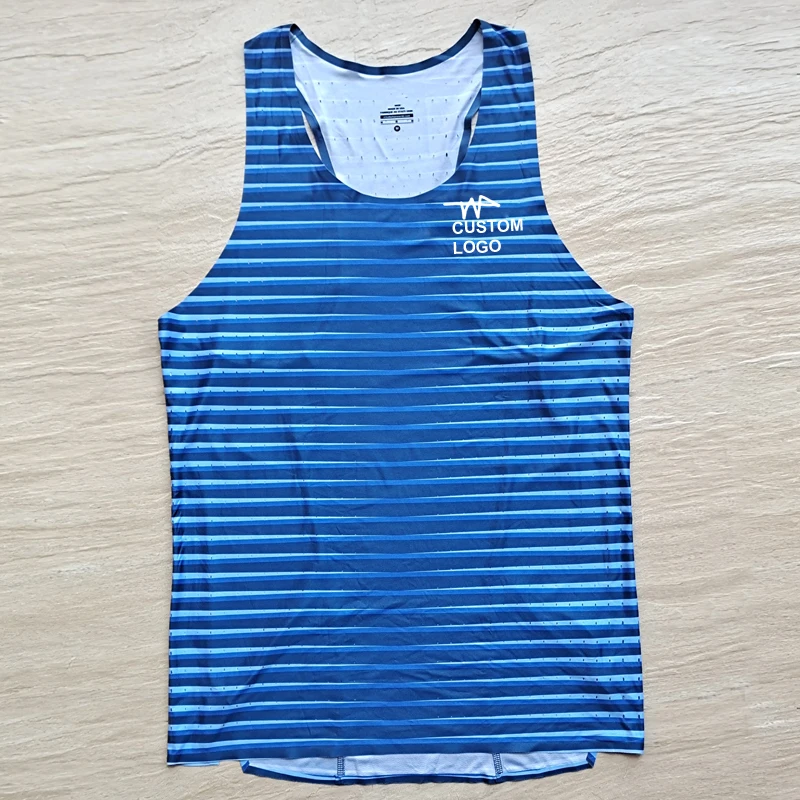 Marathon Vest Shirt | Marathon Singlet | Singlet Elite | Singlet Blue ...