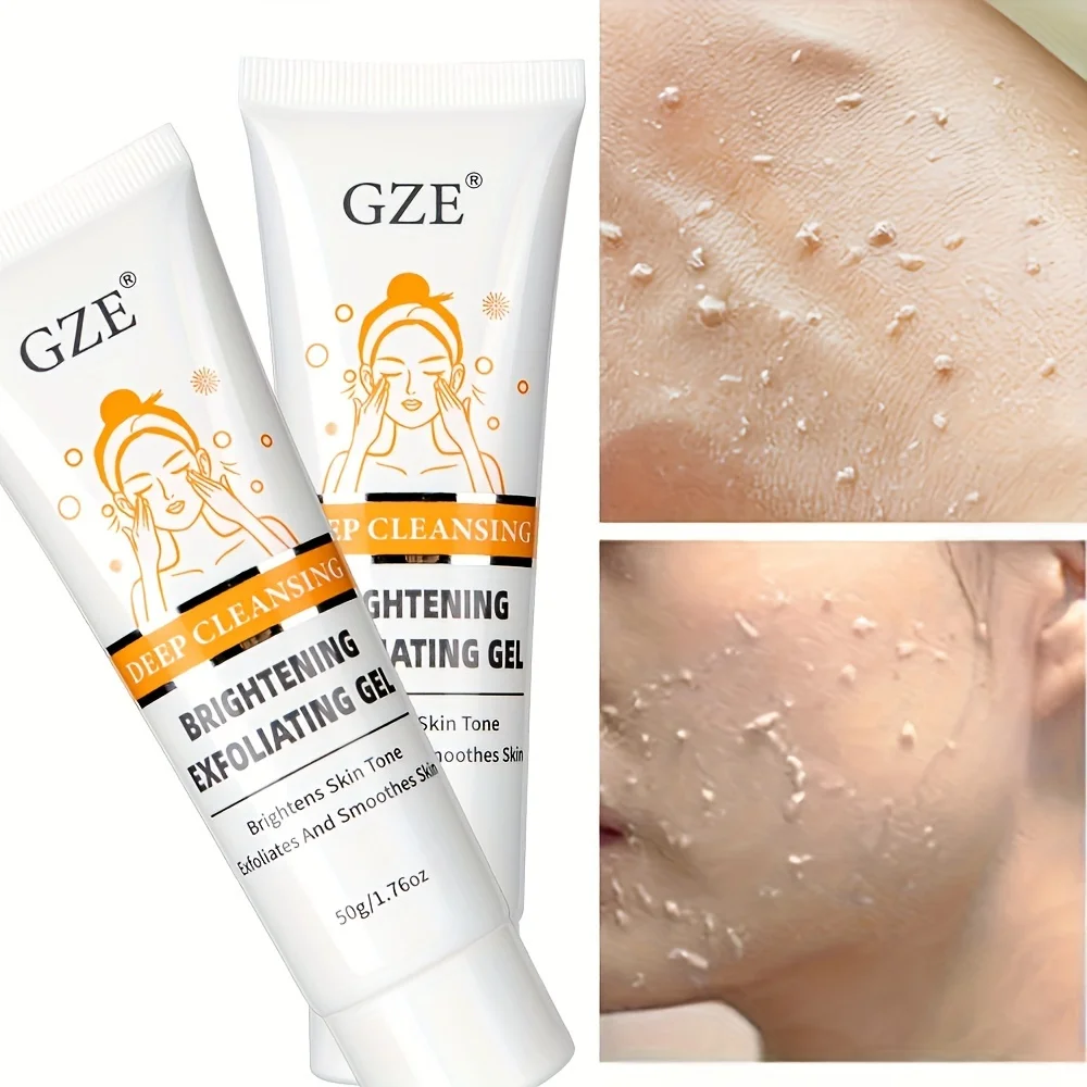 GZE-Castor-Oil-Extract-Exfoliating-Gel-Face-and-Body-Exfoliating-Scrub ...