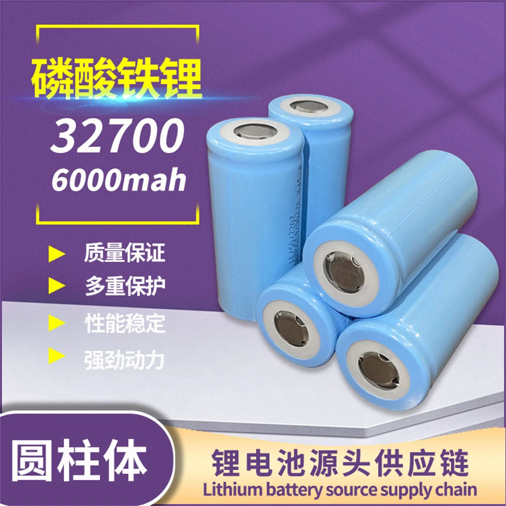 New 32700 3.2v 6000mah 30mω Lifepo4 Battery For Electric Tool,road Lamp ...