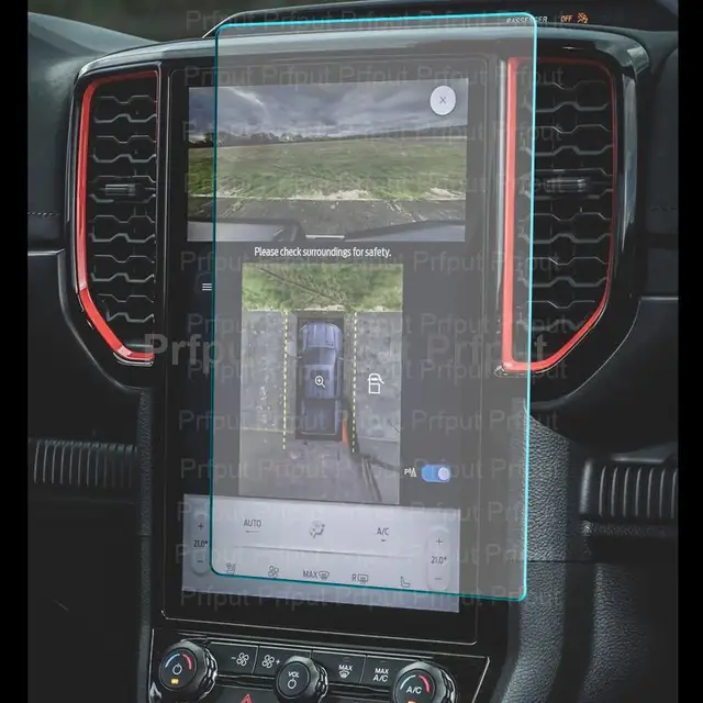 Tempered glass screen protector For Ford Ranger 2022 2023 Car ...
