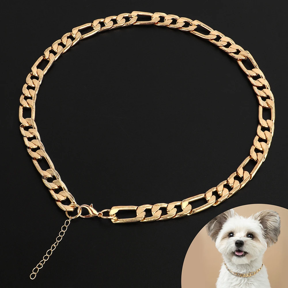 Dog-Chain-Collar-Gold-Cat-Dogs-Metal-Chains-Cool-Alloy-Puppy-Chihuahua ...
